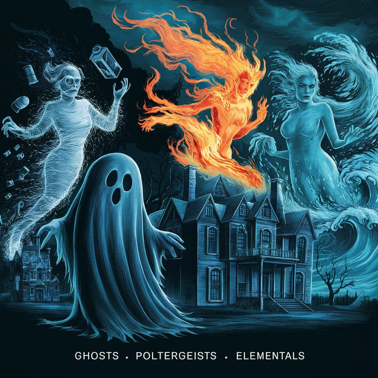 Ghosts, Poltergeists, and Elementals: What is the difference? – Crypto Zoo Tees